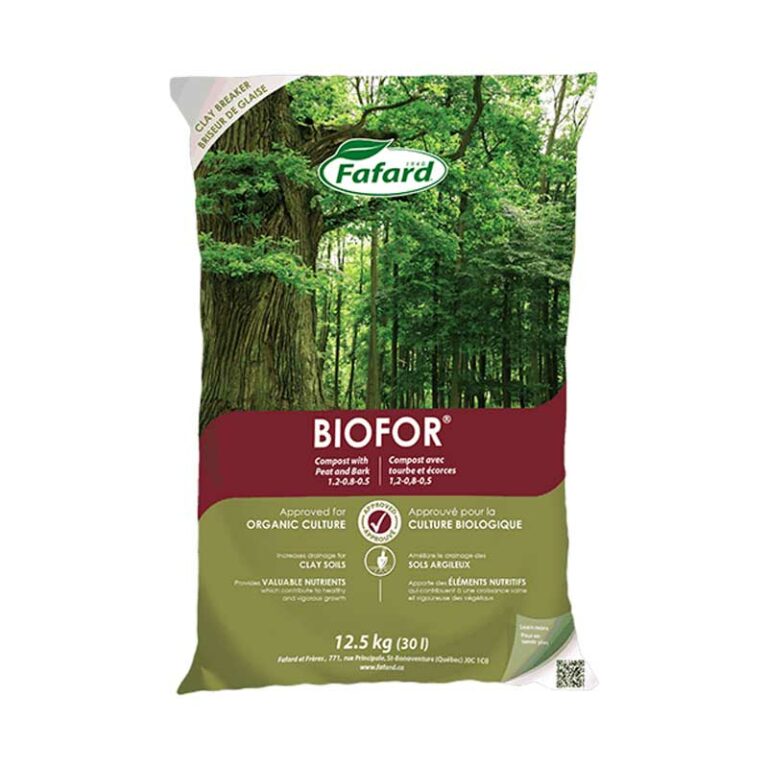 Compost forestier Biofor - Serres P.Brisebois & fils